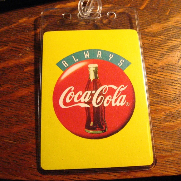 Coca Cola | Bags | Coca Cola Coke Soda Pop Luggage Tag | Poshmark